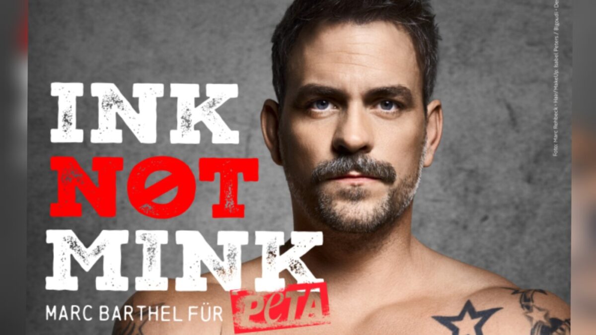 Gegen Pelz: Schauspieler Marc Barthel zieht blank - Trag deine eigene ...